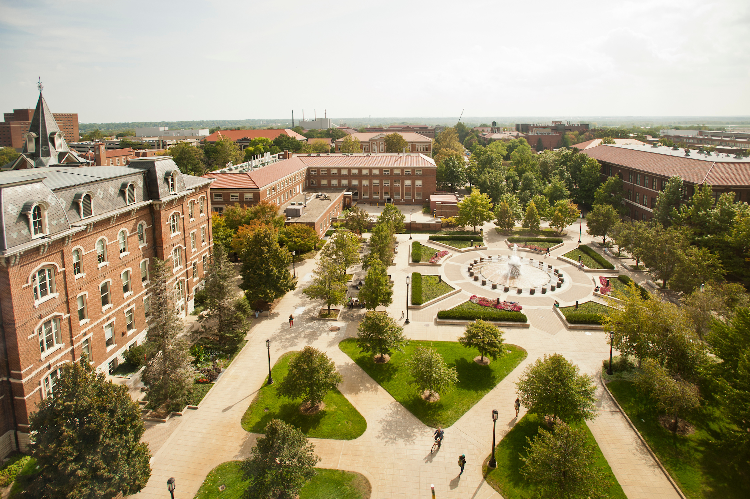 Loeb Fountain at Founders Park – Purdue Arboretum Explorer