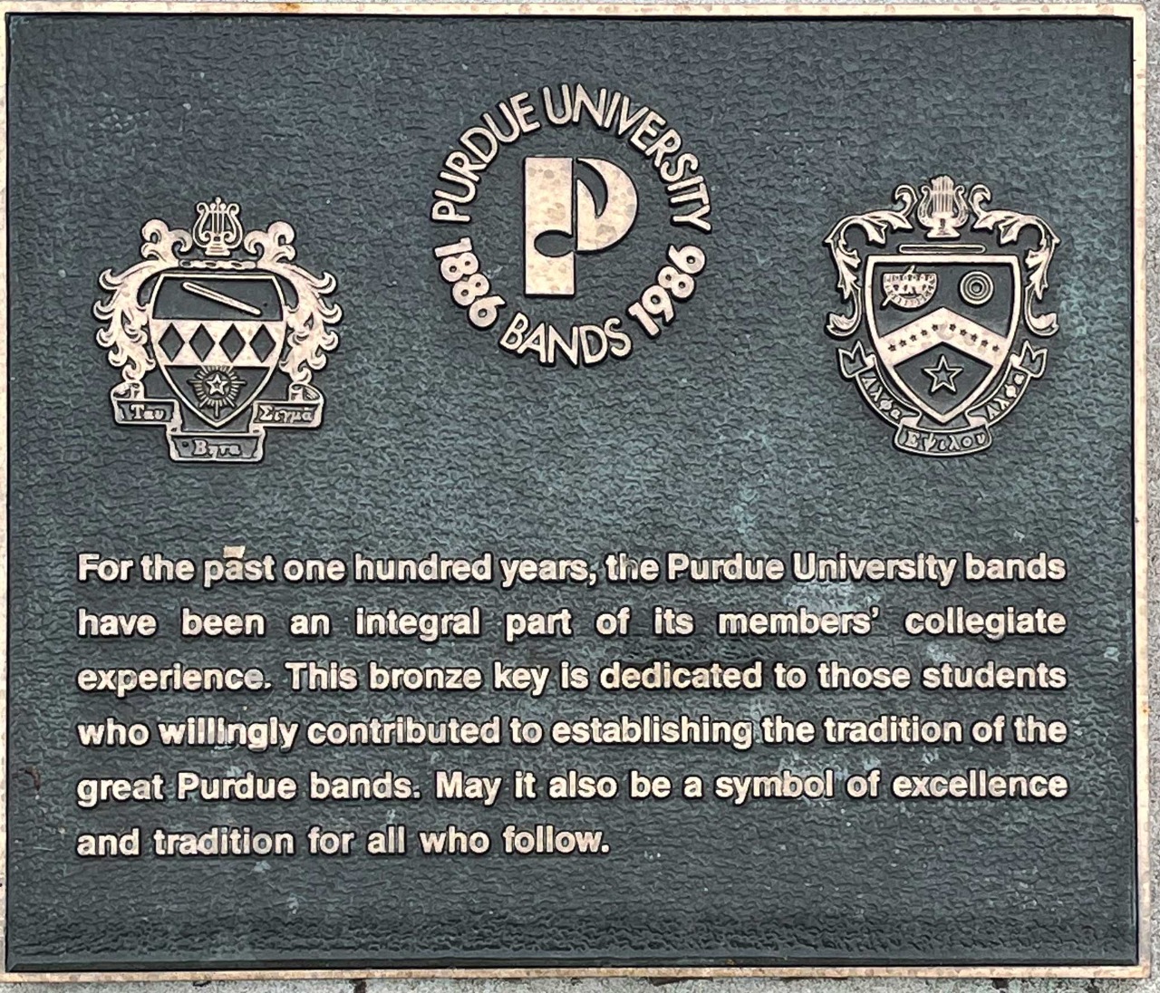 Purdue Bands Sculptures – Purdue Arboretum Explorer