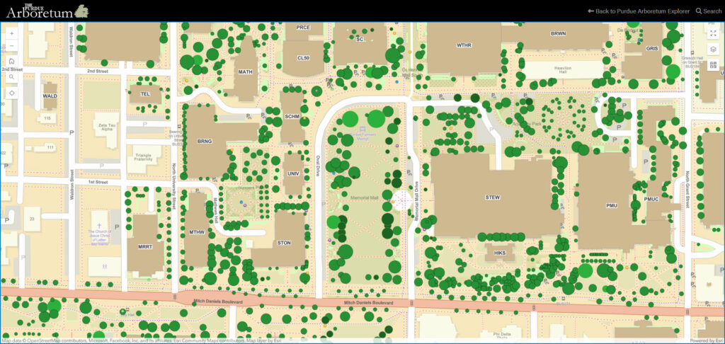 About Purdue Arboretum Explorer – Purdue Arboretum